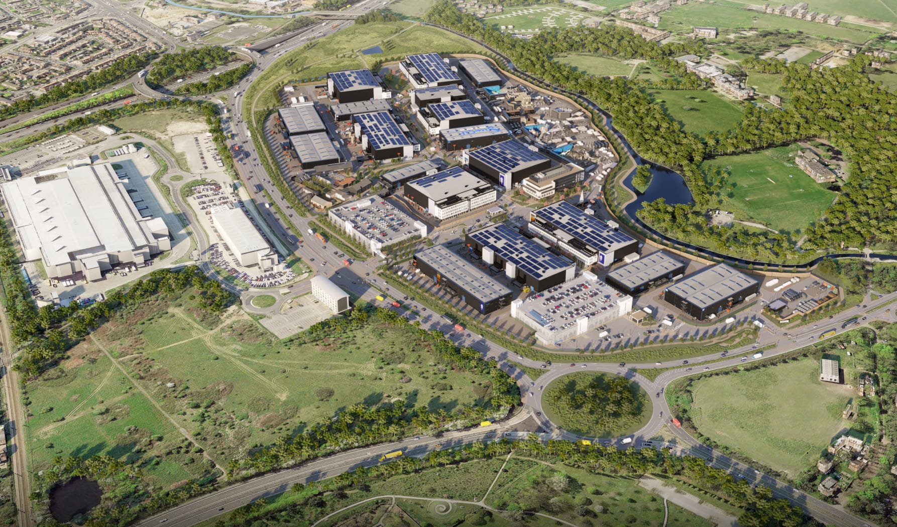 Sunset Waltham Cross Studios | Architecture