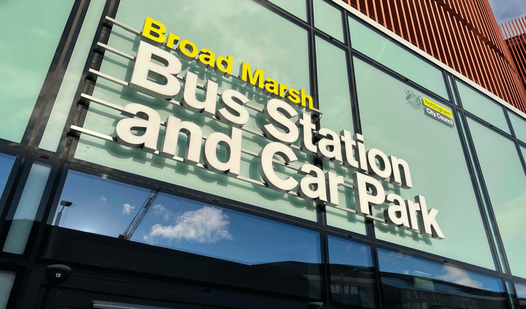 Broad Marsh Bus Station and Car Park | Graphic Design