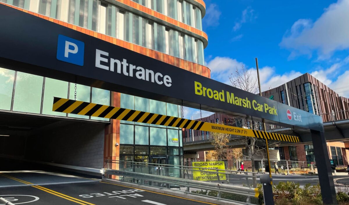 Broad Marsh Bus Station and Car Park | Graphic Design