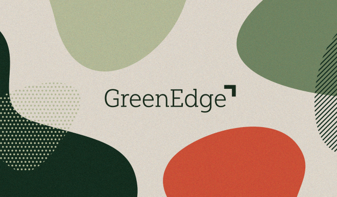 Green Edge Living Graphic Design