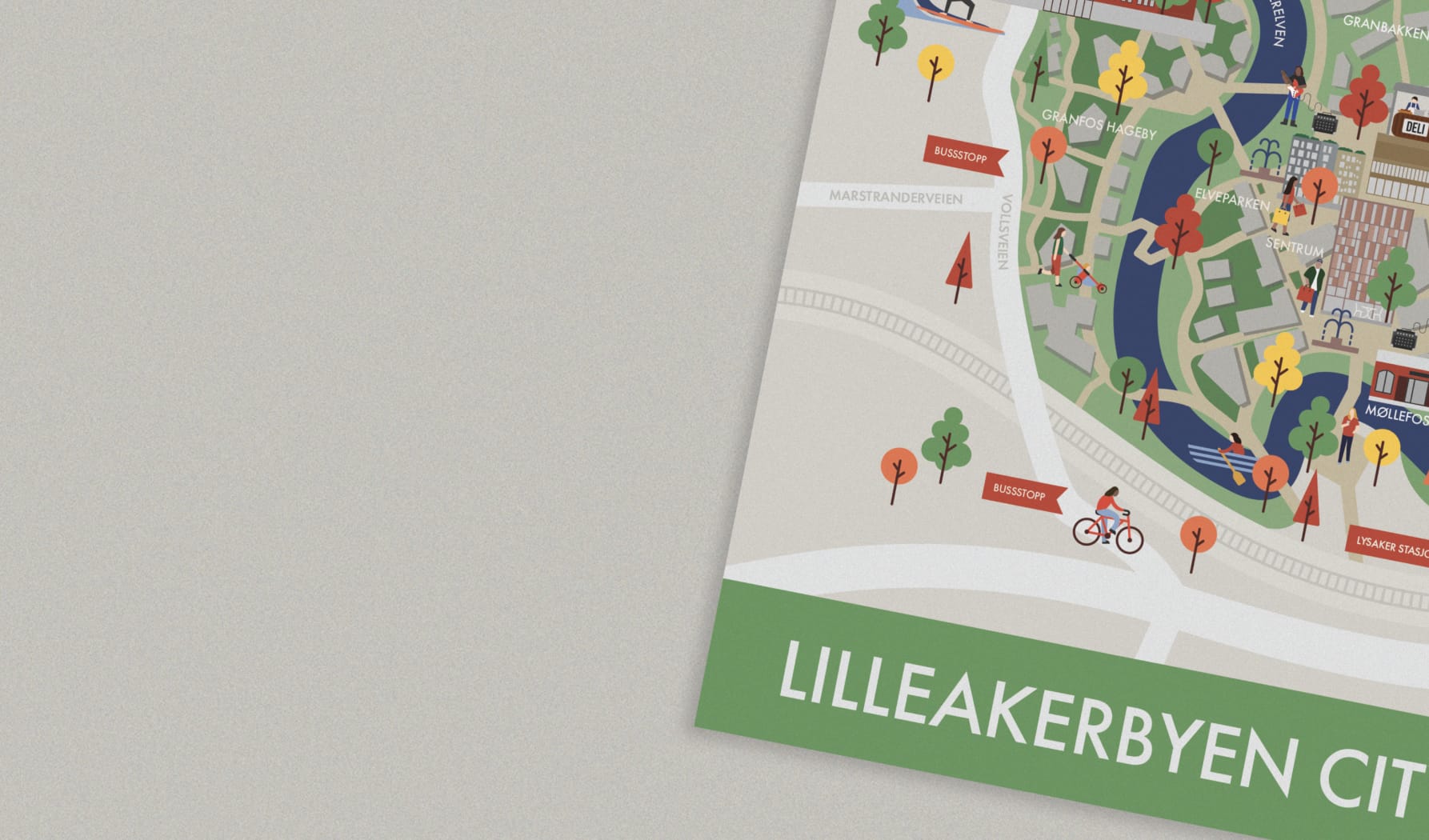 Lilleakerbyen | Graphic Design
