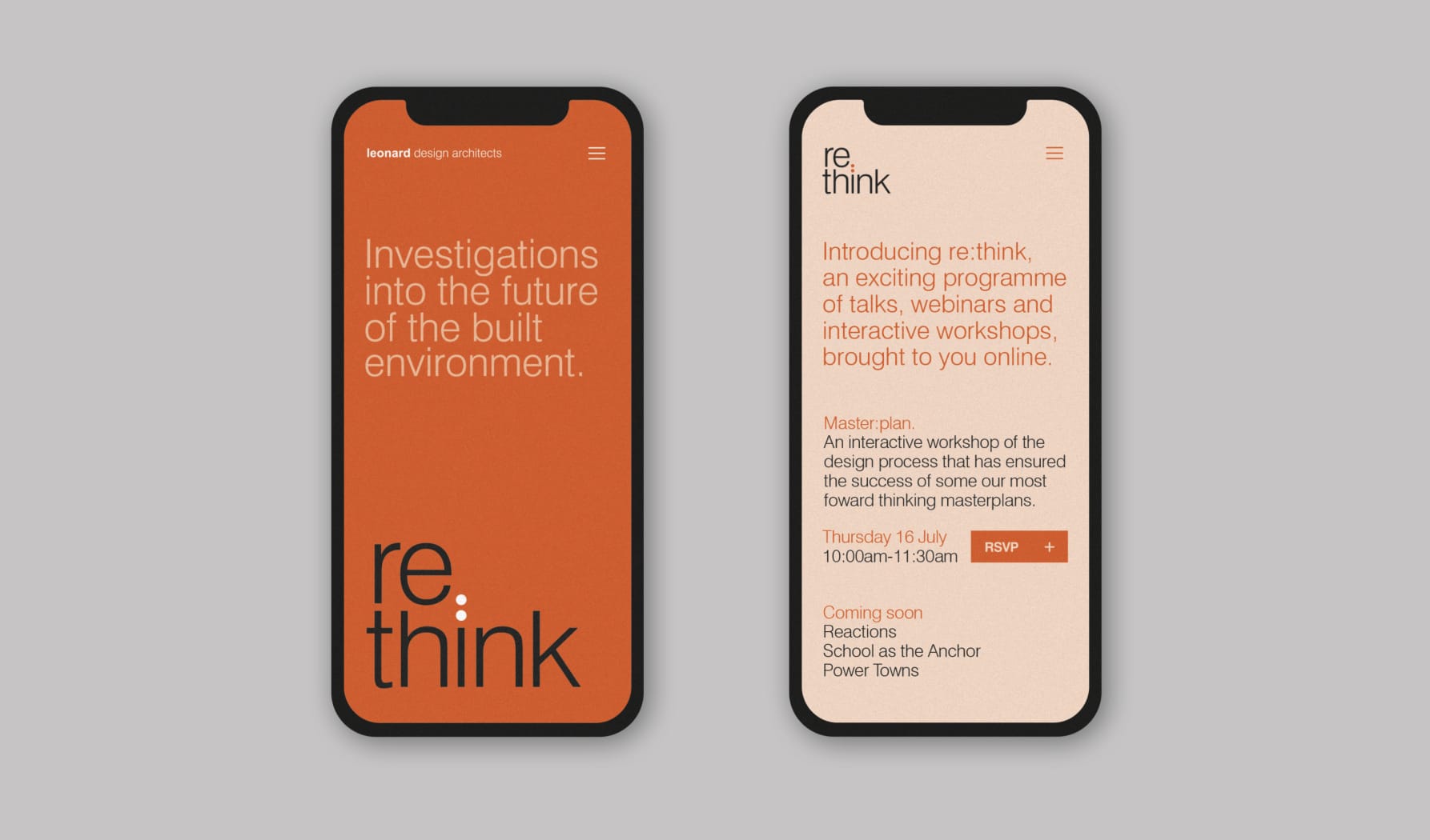 Re:think | Graphic Design